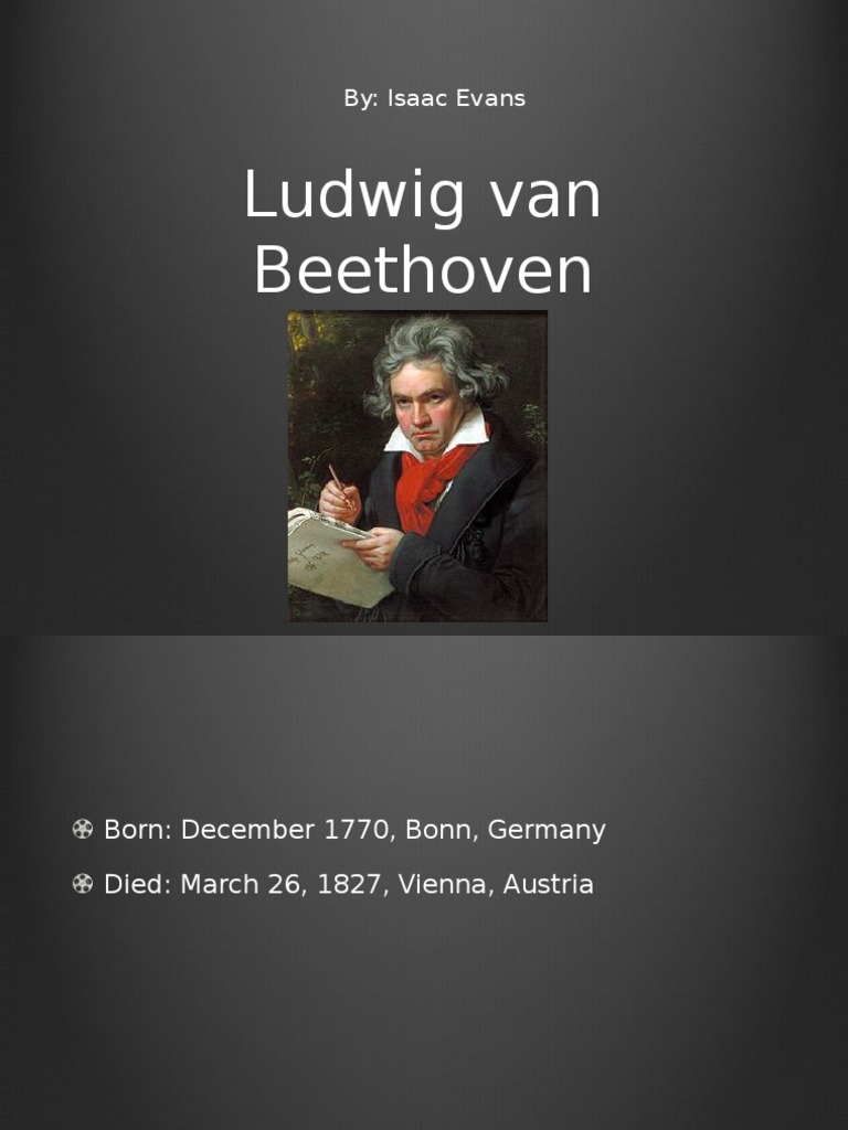 Music Powerpoint Beethoven | PDF