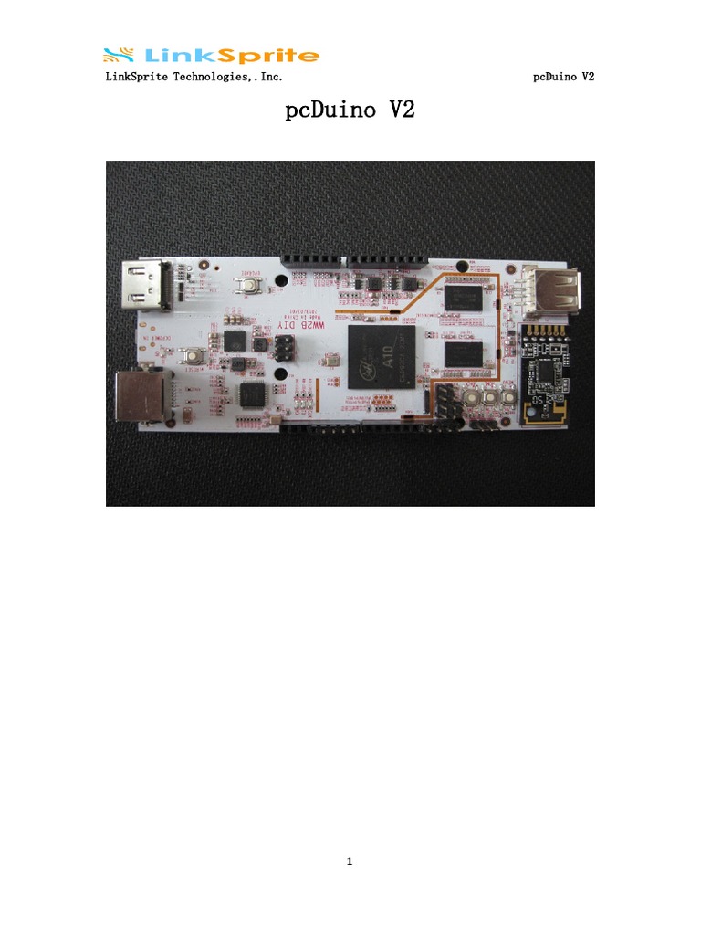 Pcduino V2 | PDF | Secure Digital | Flash Memory