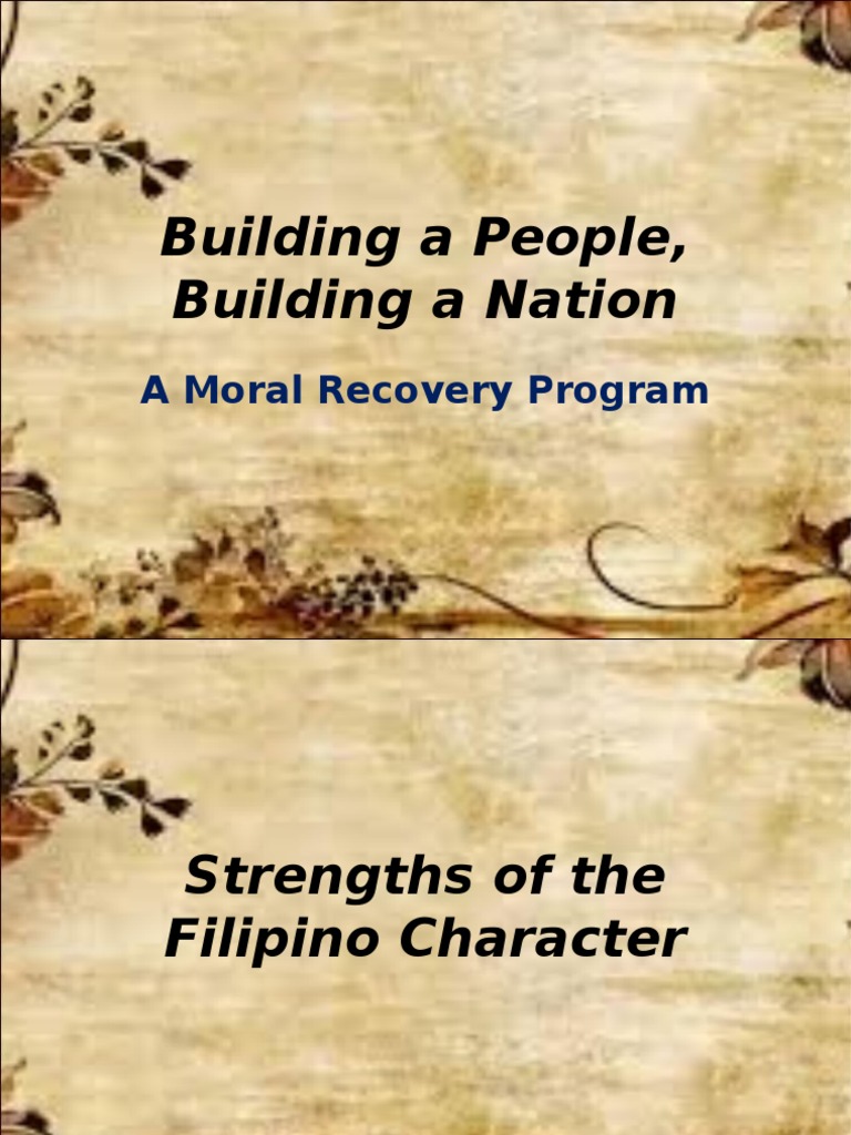 Building A People, Building A Nation | PDF