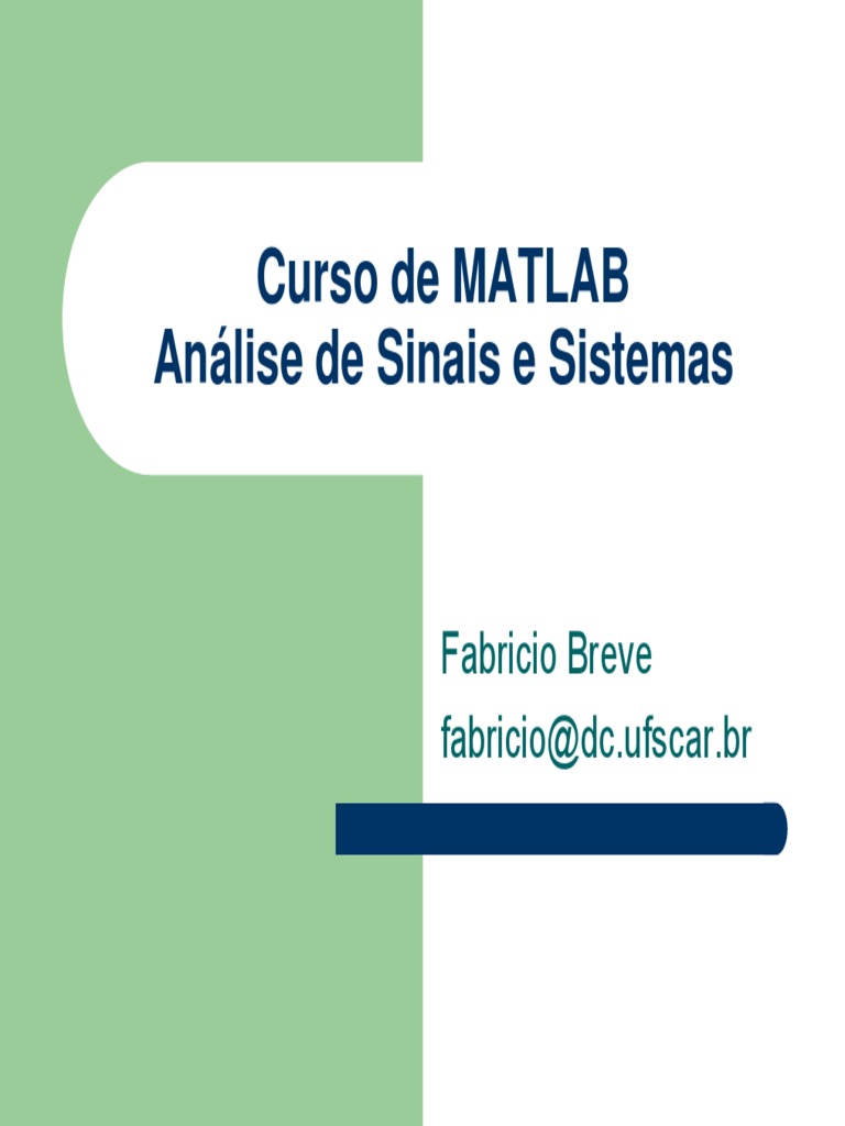 Curso Matlab Pdf Descargar Gratis Pdf Matlab Ciência Da Computação