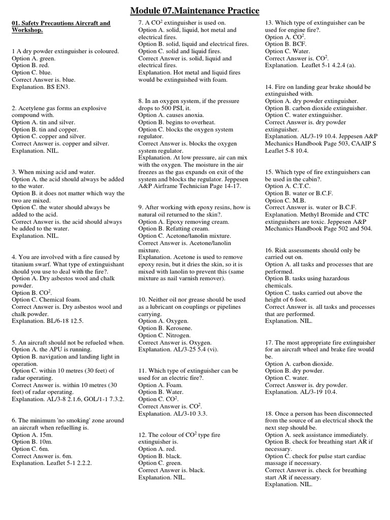 Module 7 Easa | PDF | Nature