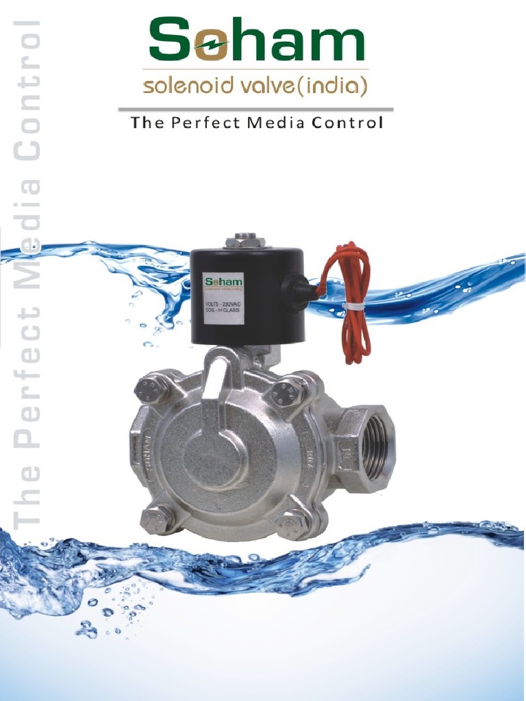 Soham Solenoid Valve Catalogue | PDF