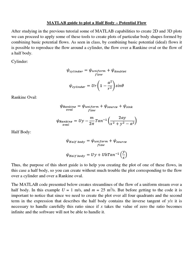 MATLAB Guide Half Body Plot PDF | PDF | Teaching Methods & Materials ...