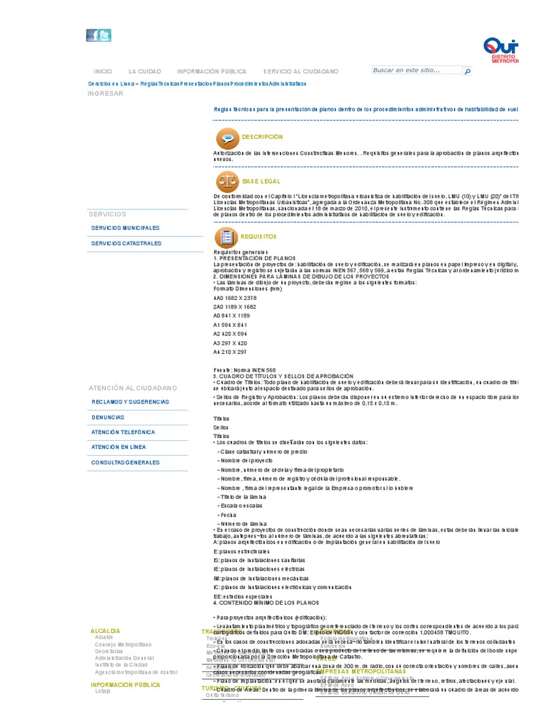 Https Pam - Quito.gob - Ec SitePages CatalogoServicios GestionUrbana ...