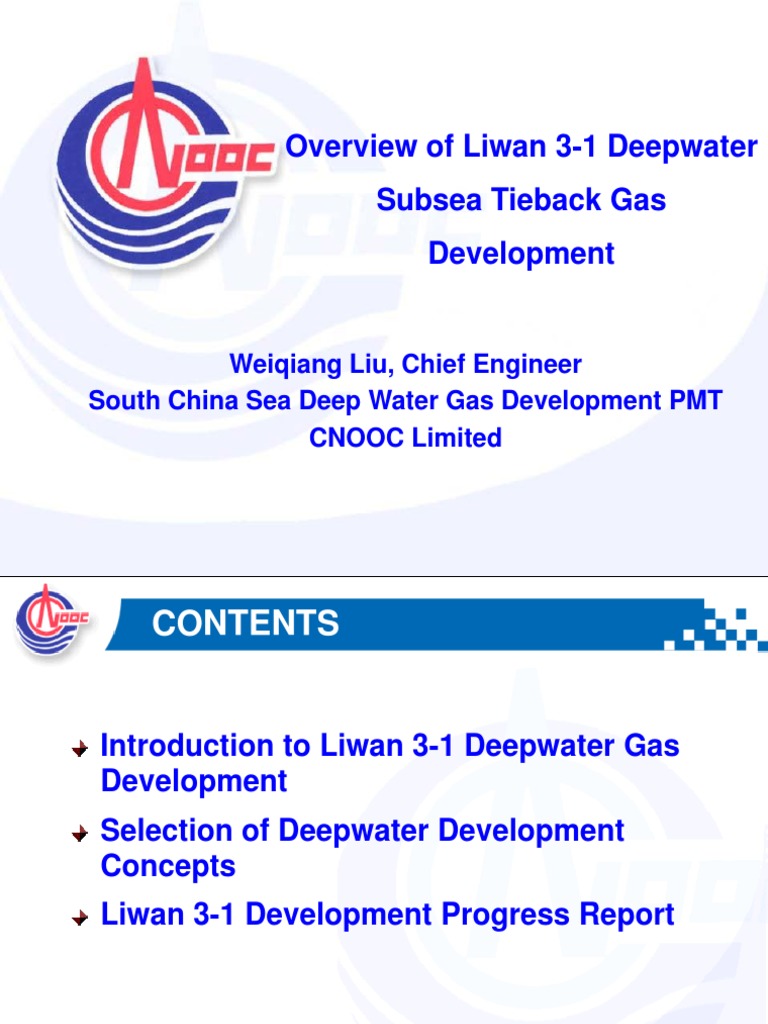 01 03 Cnooc en | PDF | Subsea (Technology) | Fuel Production