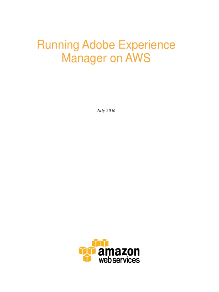 Adobe Aem On Aws | PDF | Load Balancing (Computing) | Amazon Web Services