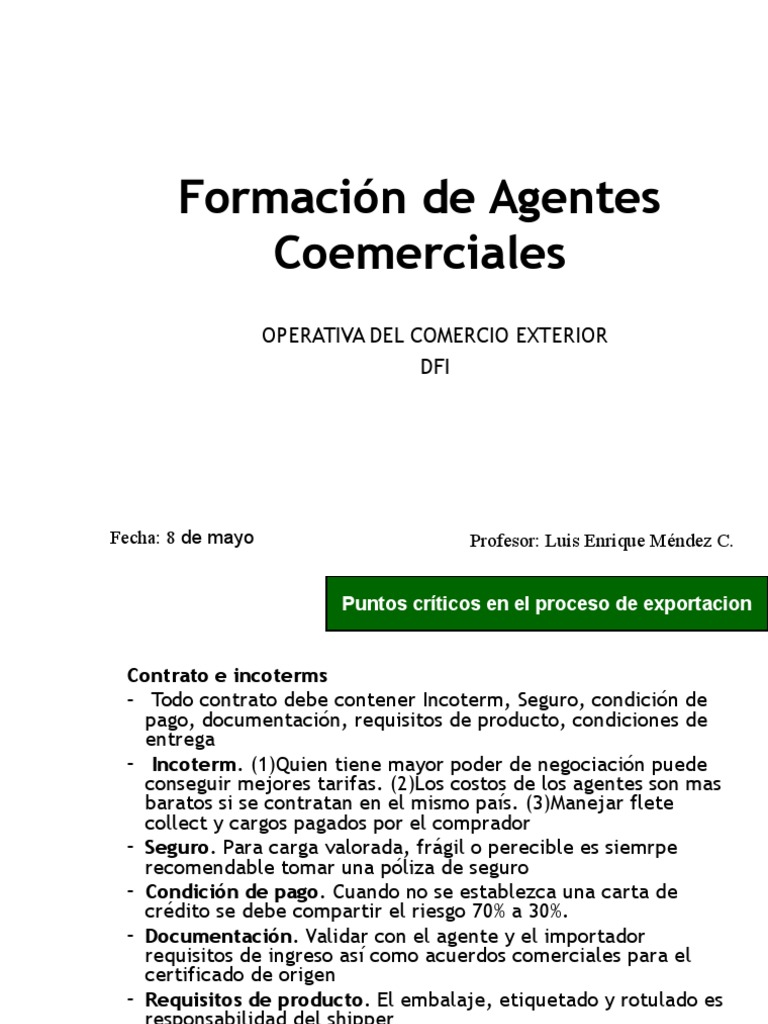 Operativa DFI | PDF | Comercio | Economias