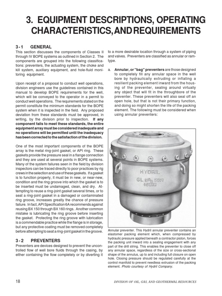Equipment Descriptions, Operating Characteristics, and Requirements PDF ...