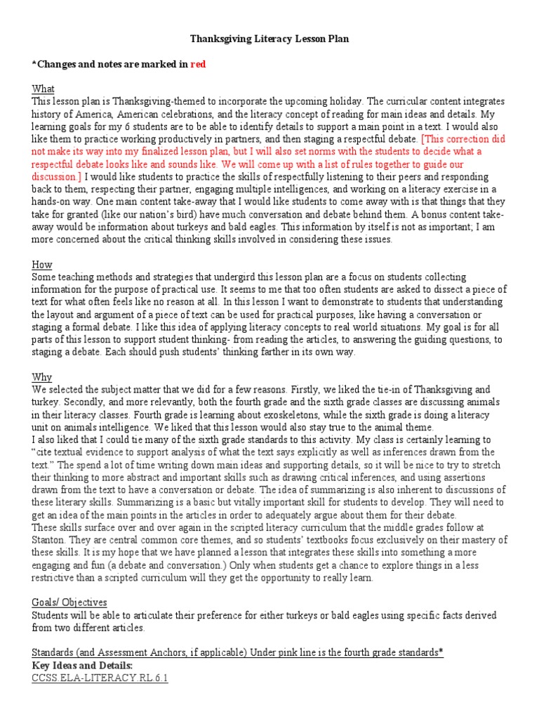 Kim Greco Sarah Macholdt Literacy Lesson Plan Term 3-2pdf | PDF ...