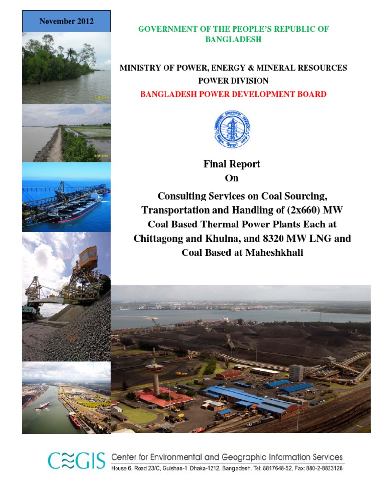 Coal Sourcing Handling and Transportation Report - Volume - V | PDF ...