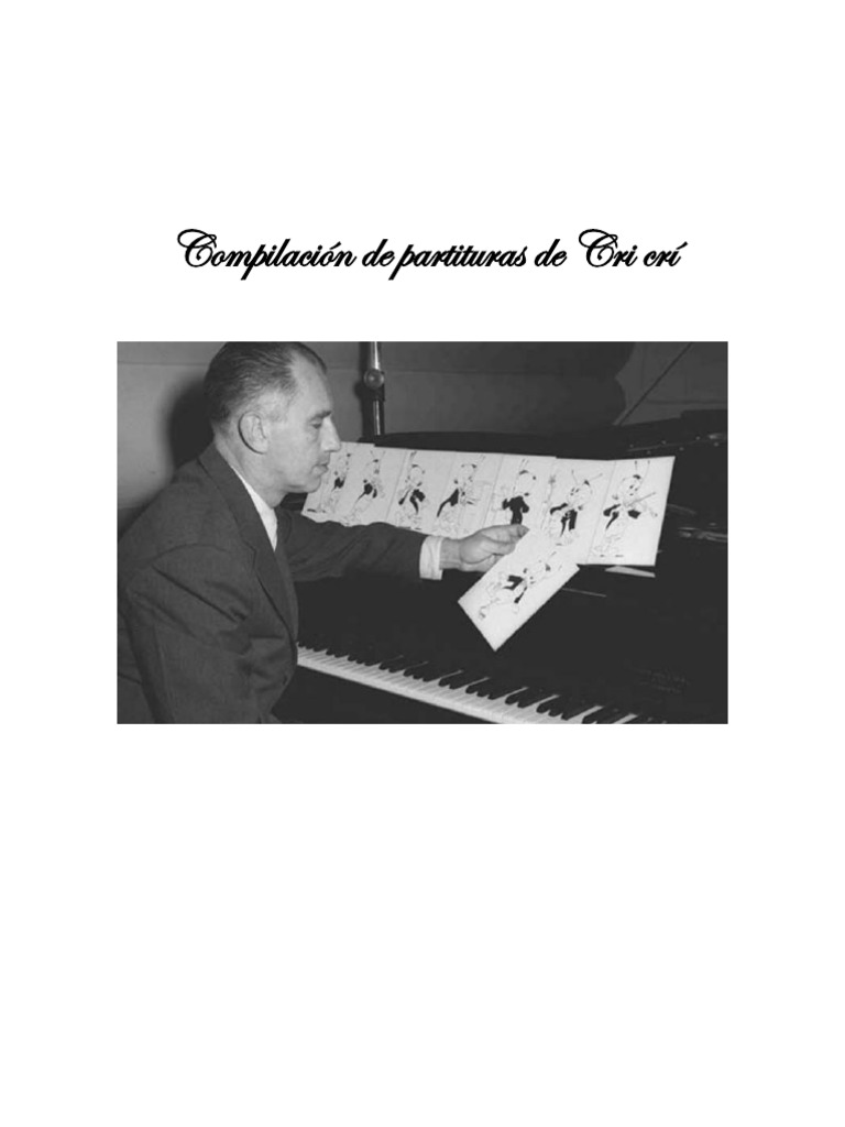 Compilacion de Partituras de Cri Cri | PDF
