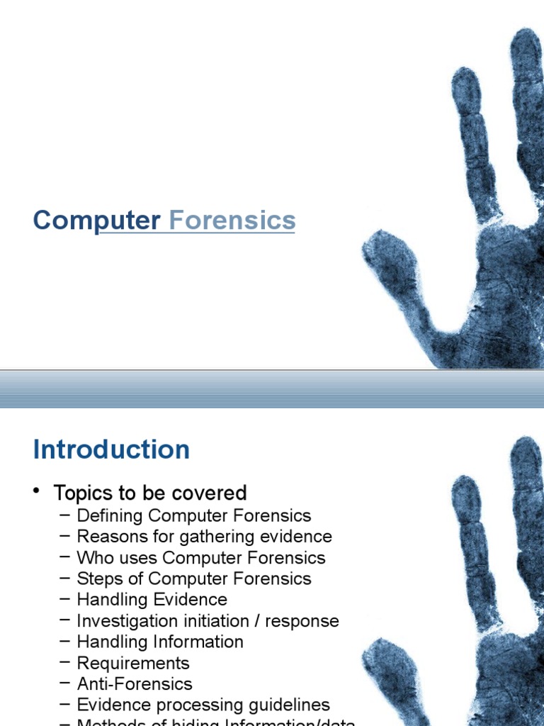 Forensic | PDF | Computer Forensics | File System