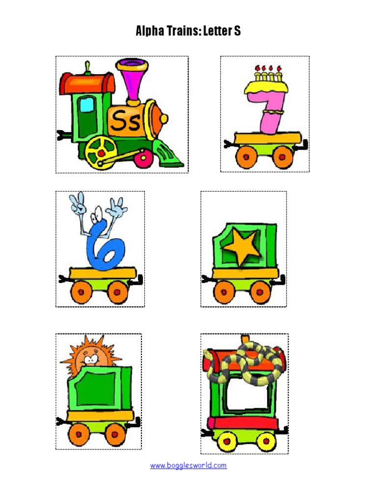 Alphabet Trains | PDF