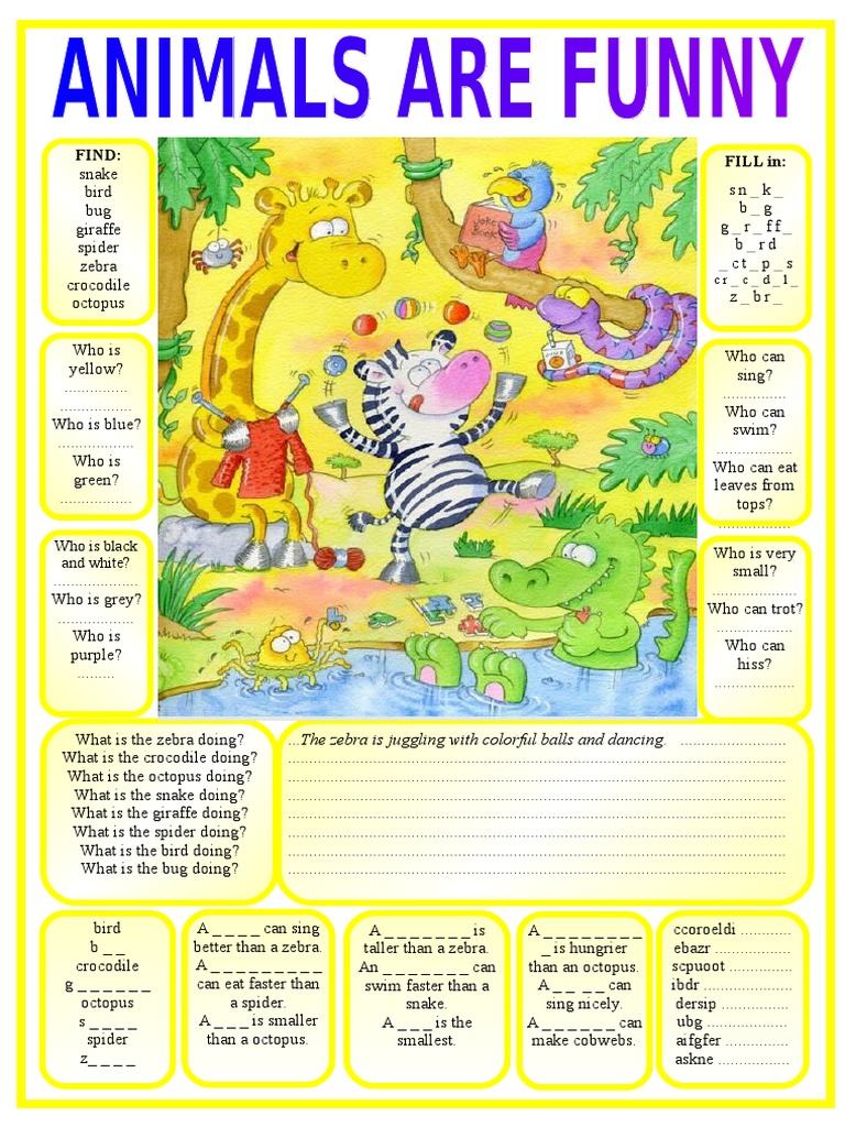 Animals Are Funny | PDF | Nature