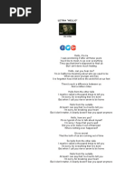 Adele Hello Lyrics | PDF