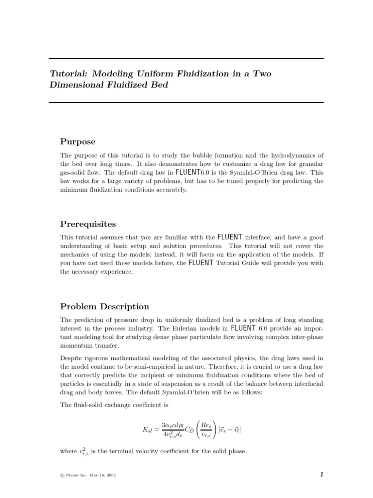 Fluidized Bed | PDF | Fluidization | Fluid Dynamics