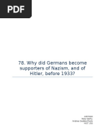 Why Germans Voted Nazi: 1930-1932 Analysis | PDF | Weimar Republic ...