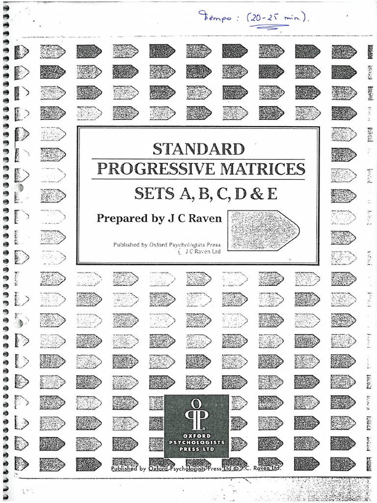Matrices de Raven | PDF