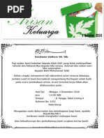 Contoh Surat Undangan Syukuran Pernikahan | PDF