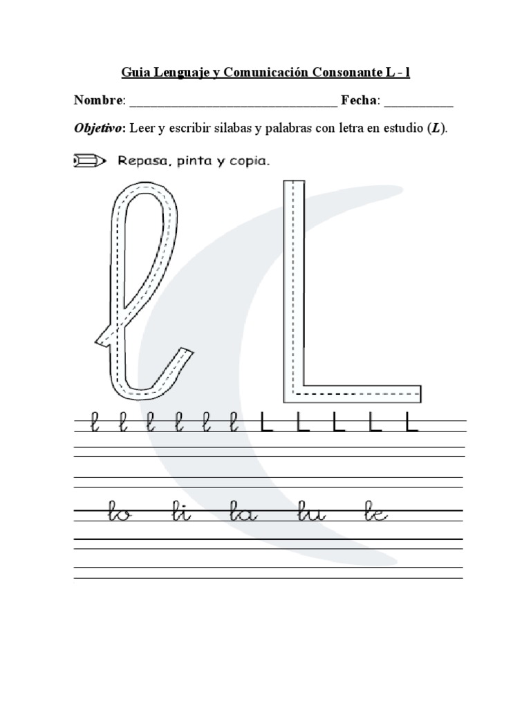 Consonante L | PDF