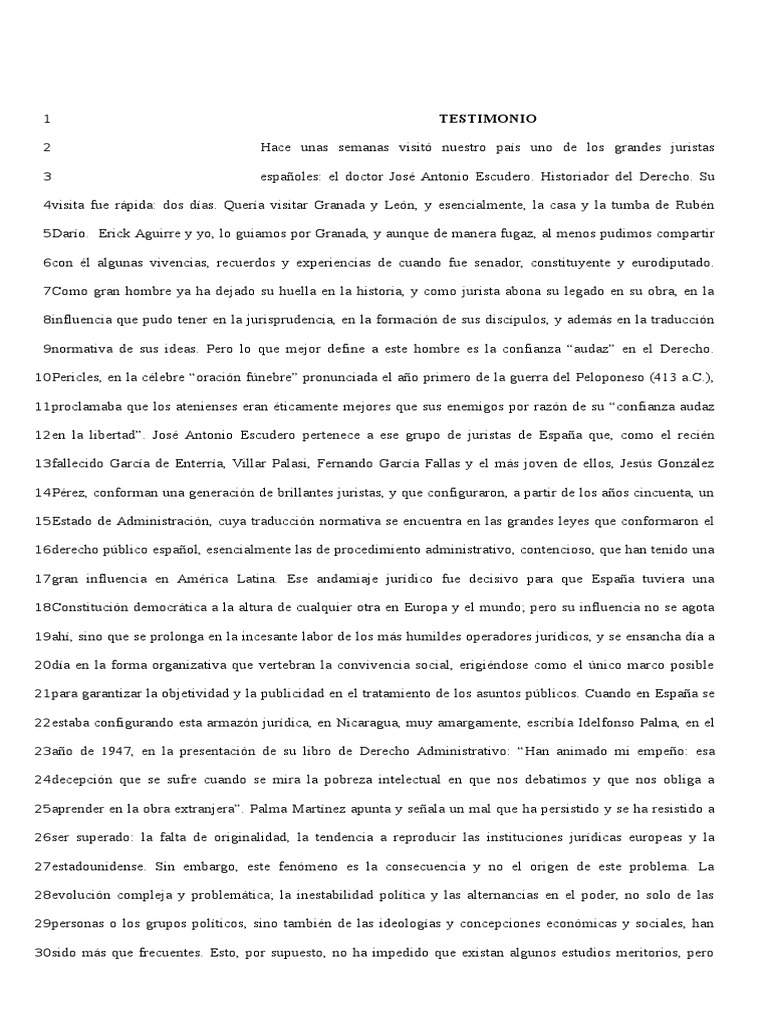 Ejemplo Papel Sellado - Testimonio | PDF | España | Sociedad
