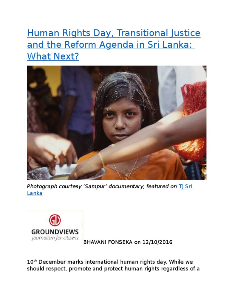Human Rights Day | PDF | Transitional Justice | Human Rights