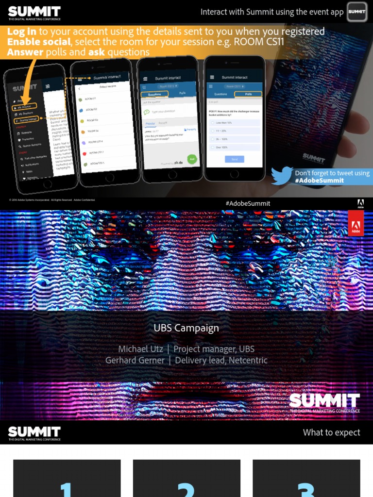 UBS Summit | PDF | Ubs | Email