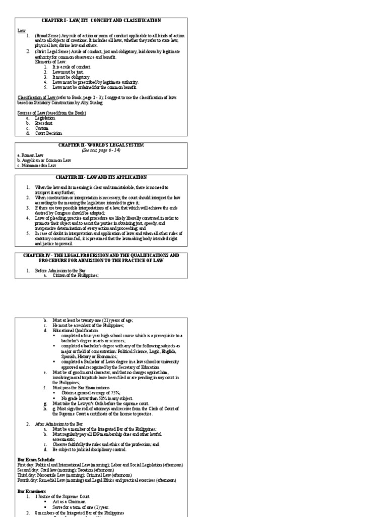 (Introduction To Law) Final Exam Reviewer | PDF | Judiciaries | Supreme ...