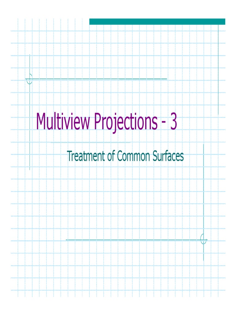 Engineering Drawing Surfaces Guide | PDF