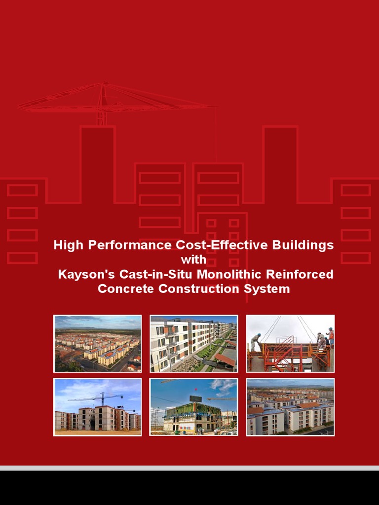 High Performance Cost-Effective Buildings: With Kayson's Cast-in-Situ ...