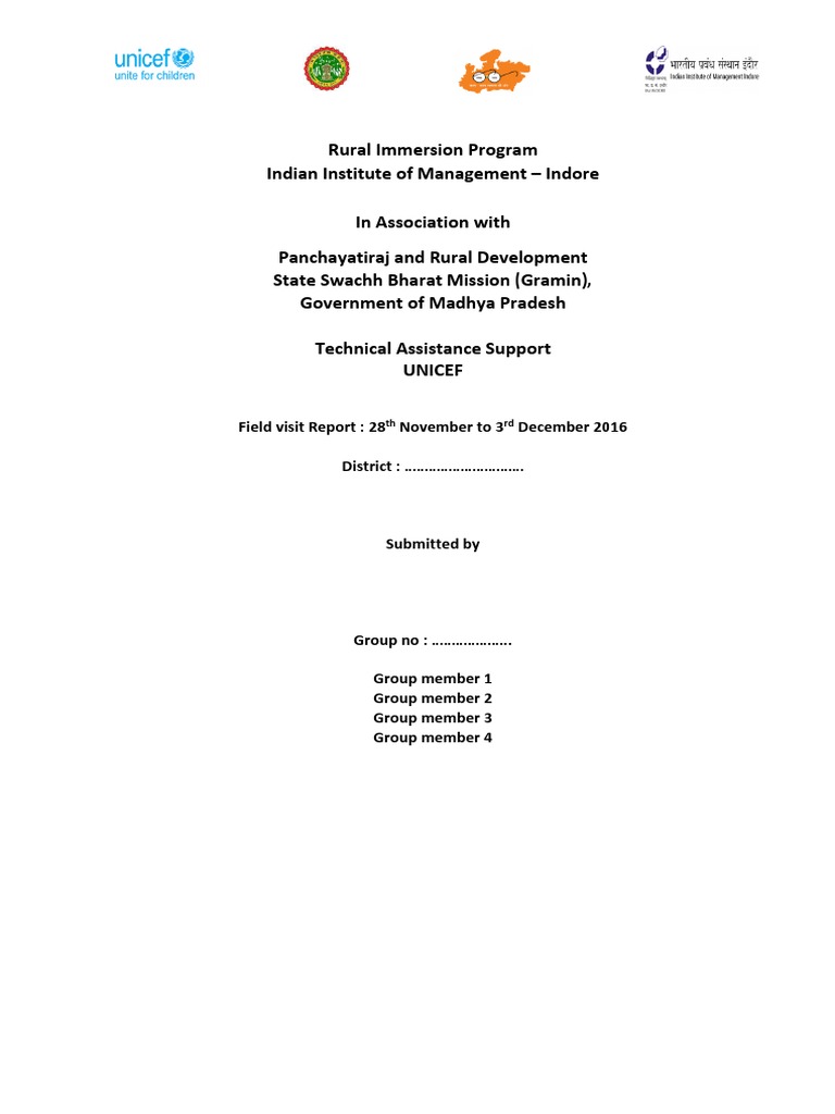 Rural Immersion Program PDF | PDF