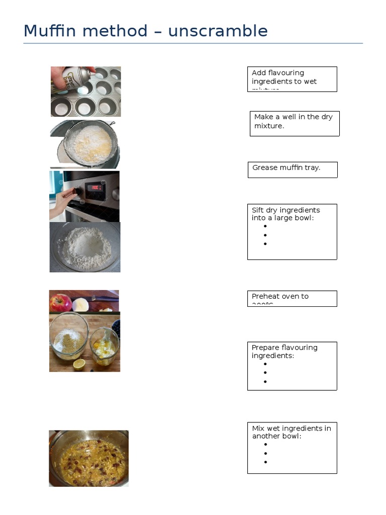 Muffin Method - Scrambled | PDF