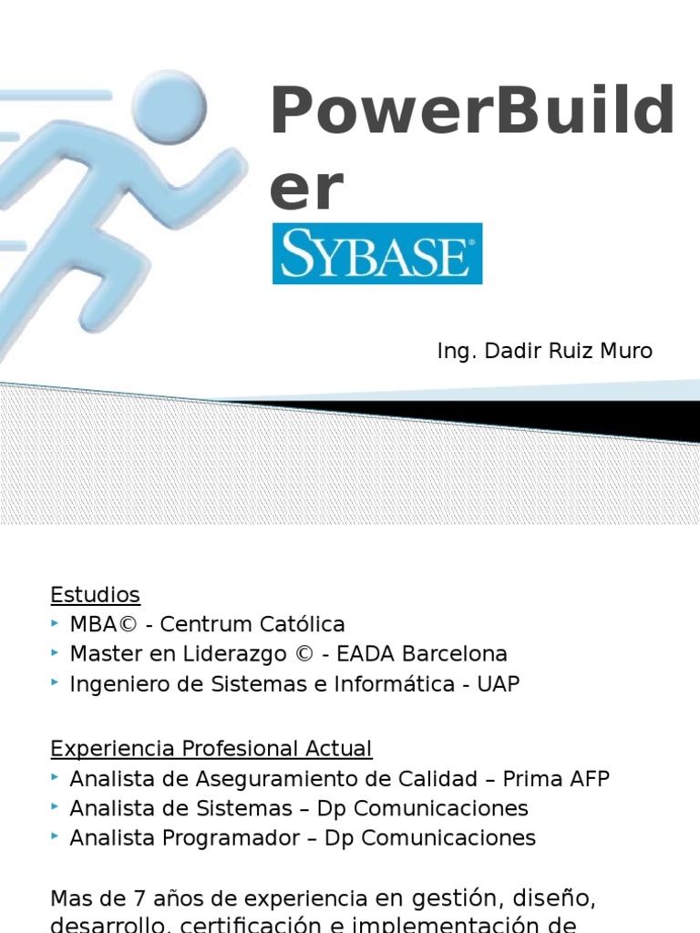 Power Builder | PDF | Ventana (informática) | Software