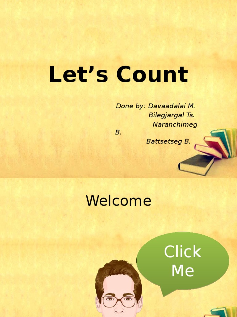 Lets Count | PDF | Classroom | Applied Psychology