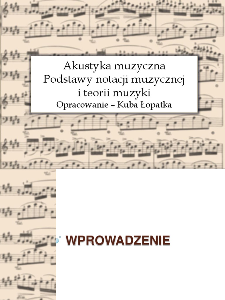 01 PodstawyNotacji PDF | PDF