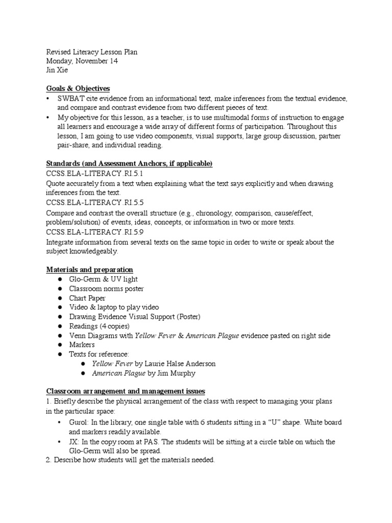 Final Final Revised | Download Free PDF | Lesson Plan | Classroom