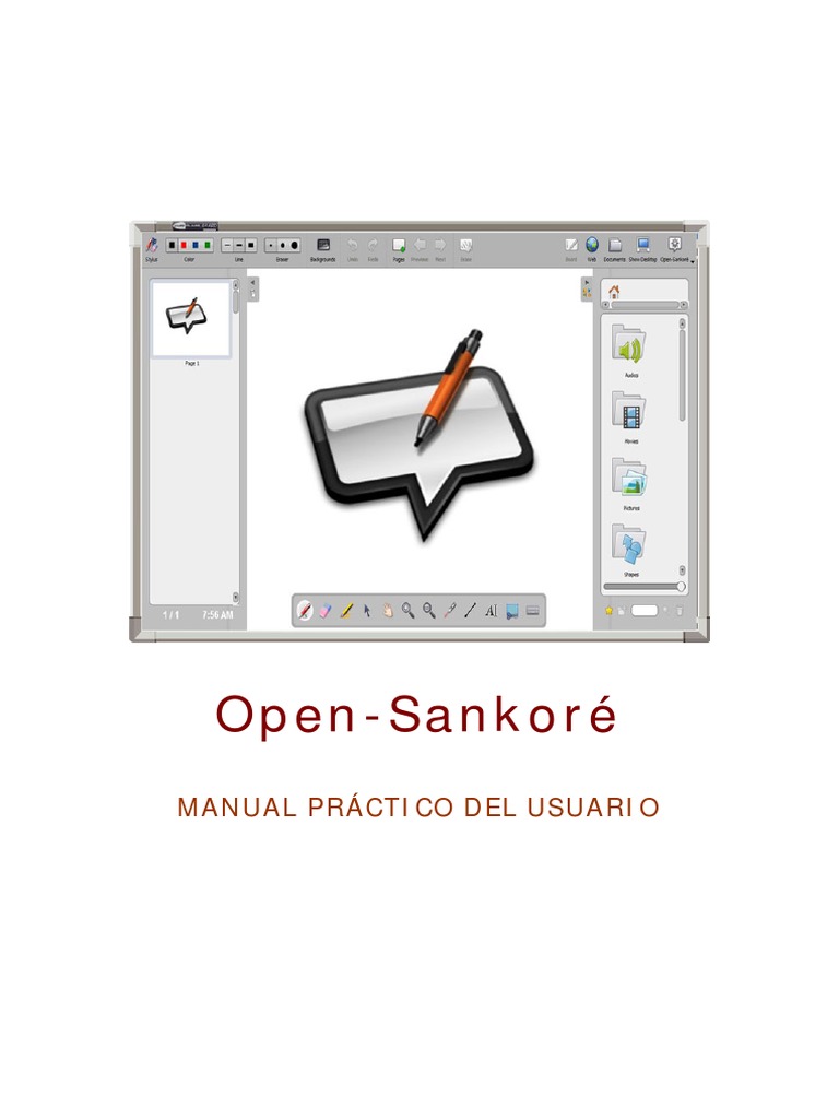 Manual Sankore ESP | PDF | Point and Click | Ventana (informática)