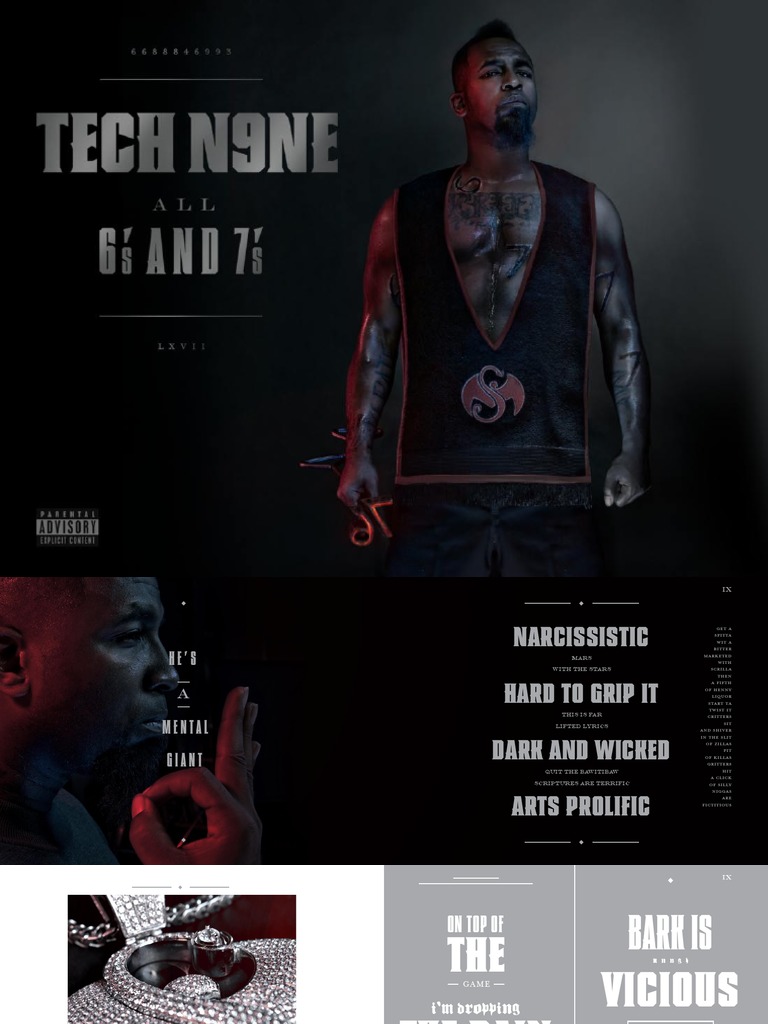 Tech N9ne - All 6's and 7's | PDF | Music Industry | Hip Hop