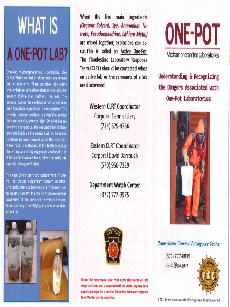 Meth 1 Pot Method | PDF