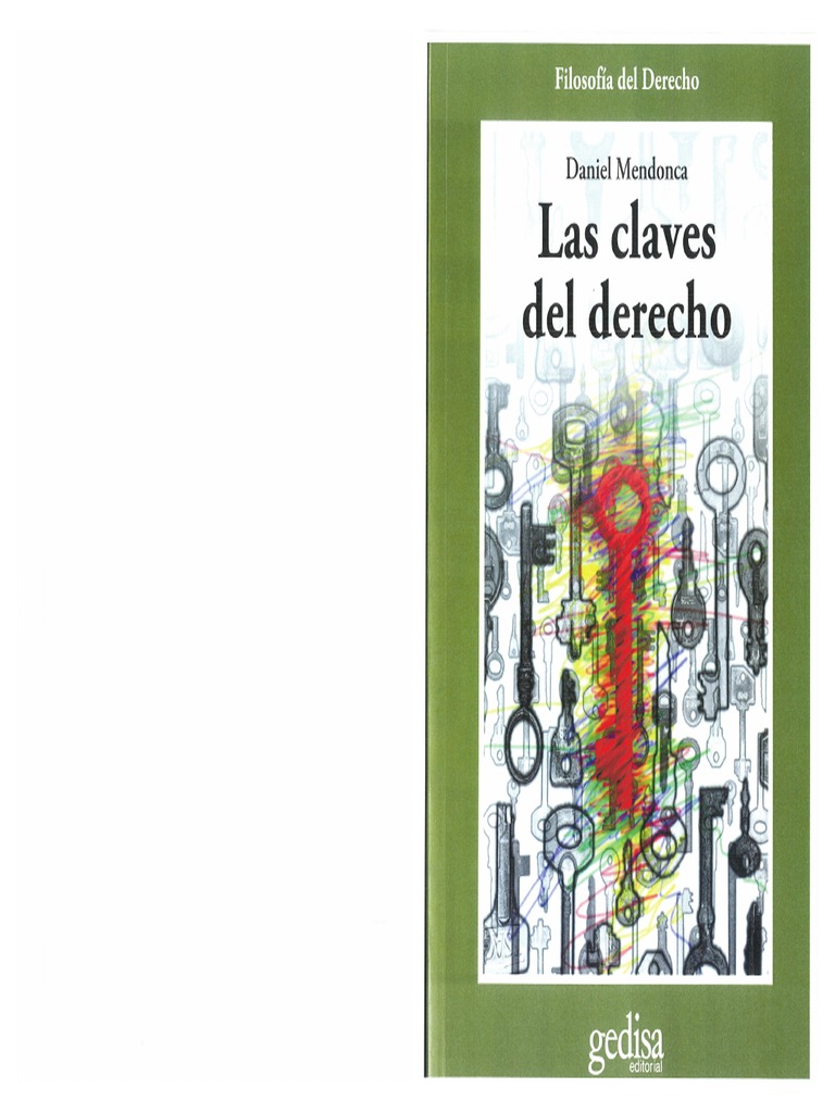 Las Claves Del Derecho - Daniel Mendonca | PDF | Proposición | Verdad