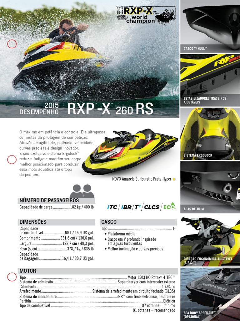 Especificações-Rtx-260 14376brp RXP X 260 15 Intl A4 PT-BR | PDF ...