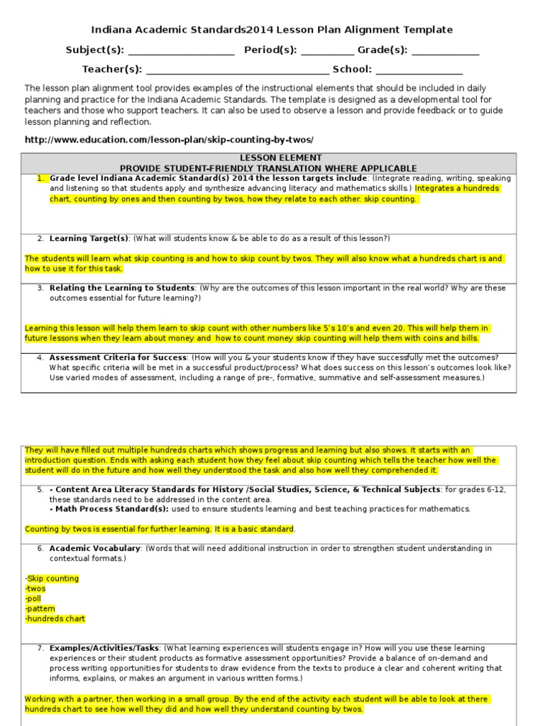 Lesson Evaluation | PDF | Educational Assessment | Lesson Plan