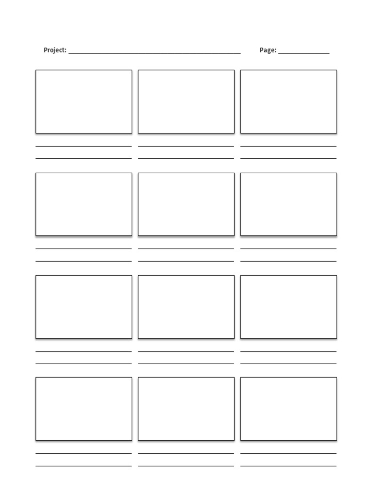 Storyboard Template-Free1 | PDF