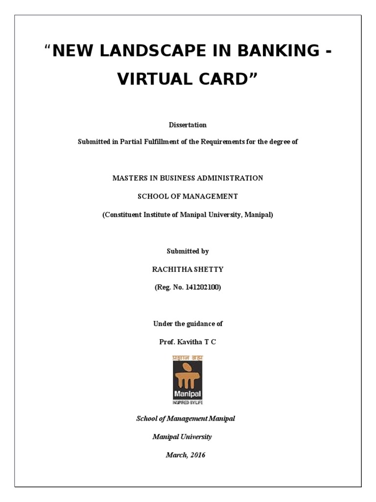 Virtual Card | PDF | Debit Card | Credit Card