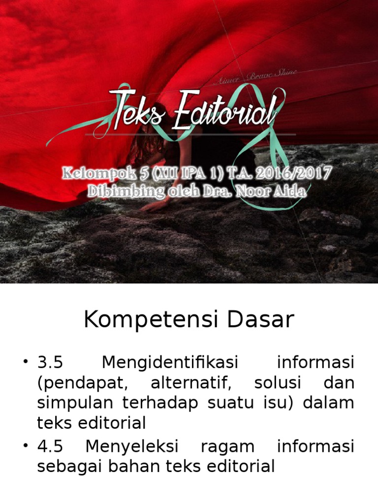 Teks Editorial | PDF