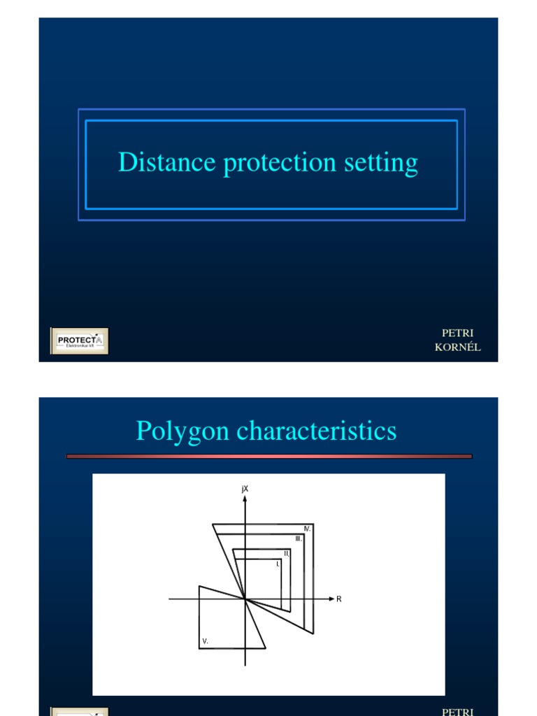 Distance Protection Settings | Download Free PDF | Power (Physics) | Force