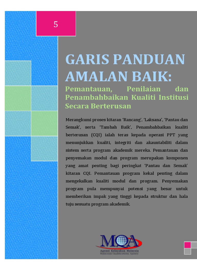 Garis Panduan Amalan Baik | PDF