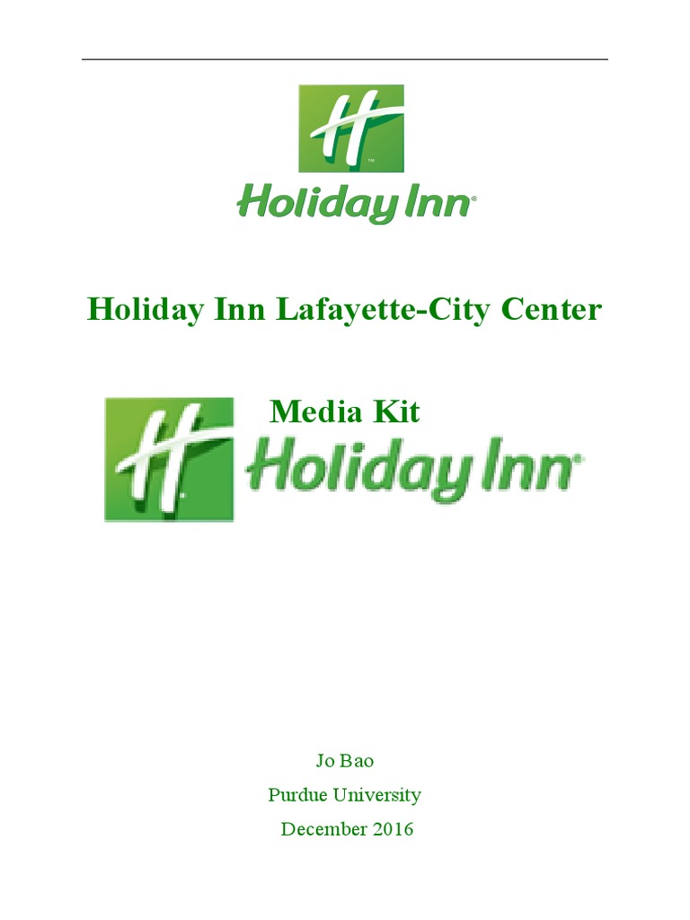 Holiday Inn Media Kit | PDF | Inn | Hotel