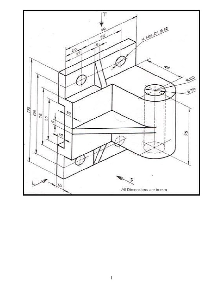 Crtezi Za 3d Modelovanje | PDF