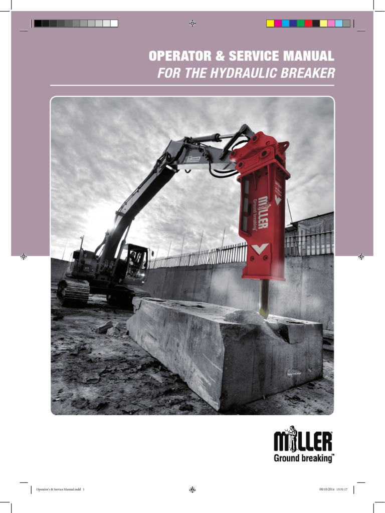 Breaker Operator's and Services Manual | Download Free PDF | Valve ...